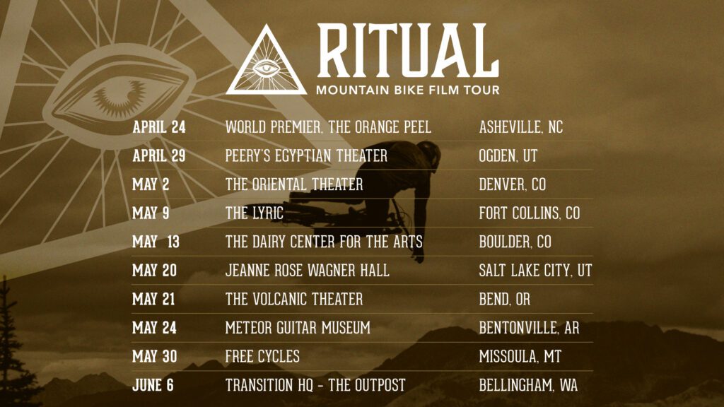 RITUAL Mountain Bike Film Tour Tickets On-Sale Now - RITUAL Mountain ...